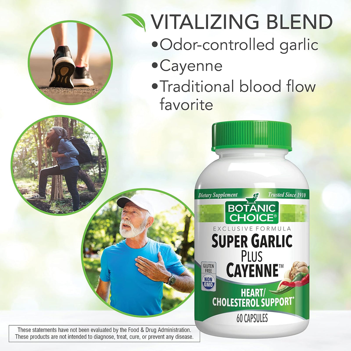 Support heart health with garlic
