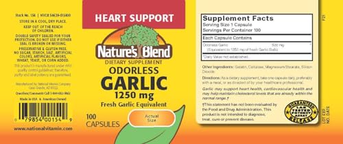 support heart health with garlic