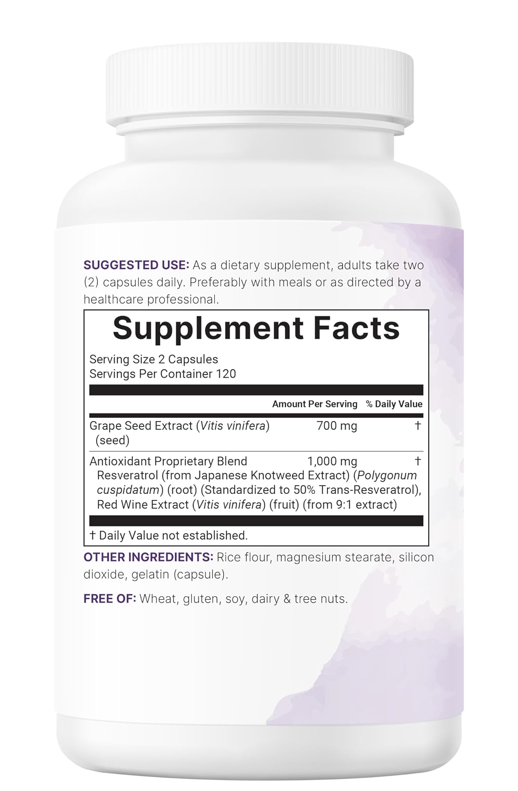 support heart health with grape seed