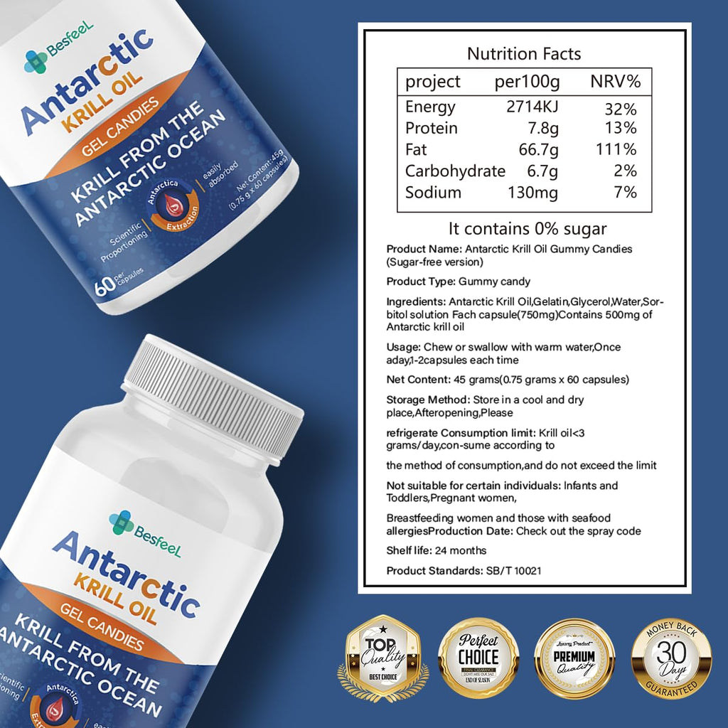 Support heart health with krill oil