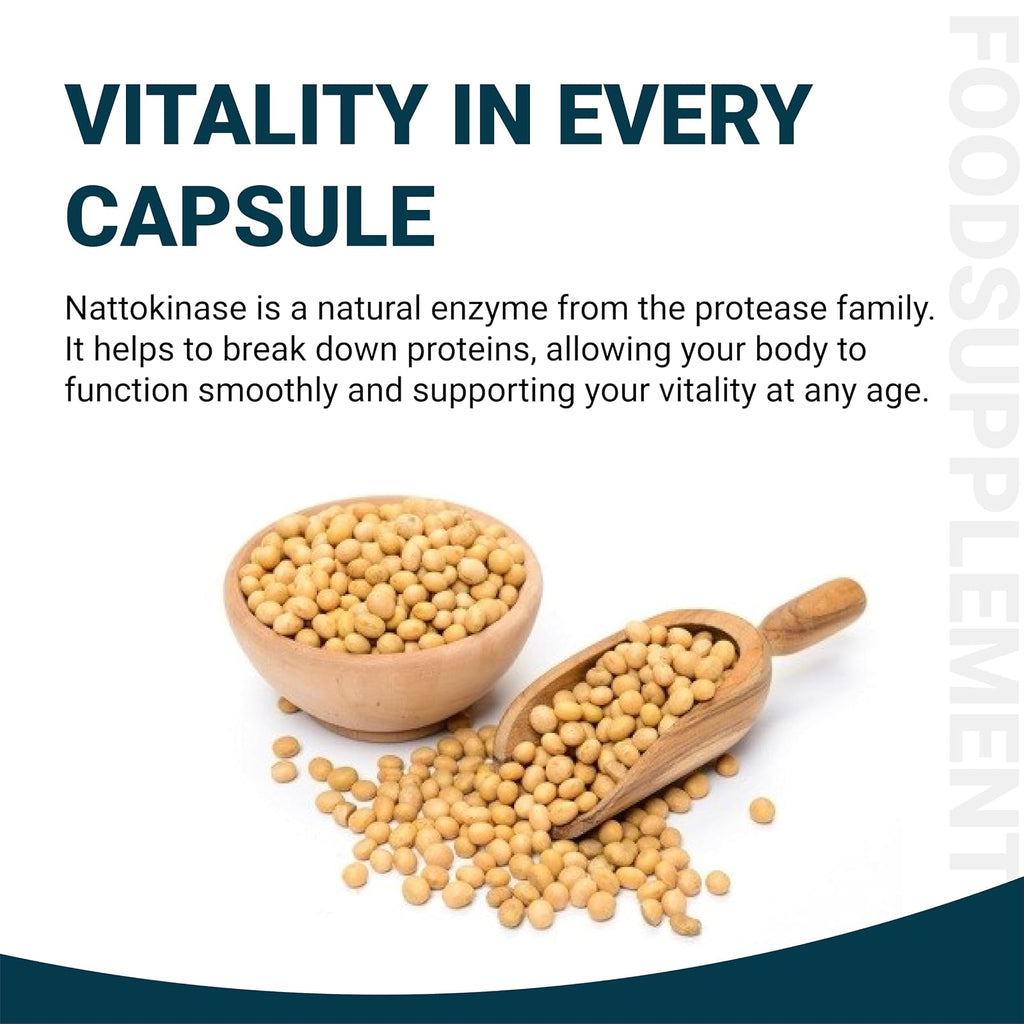 support heart health with Nattokinase