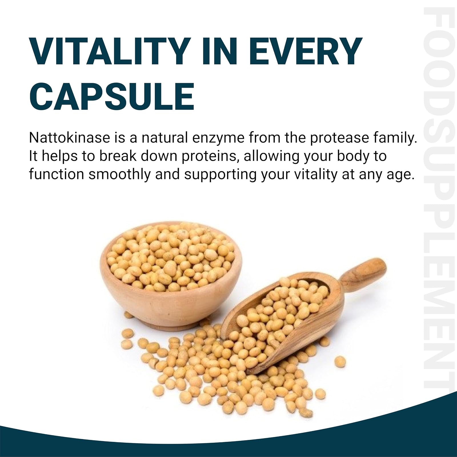 support heart health with Nattokinase