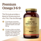 Support heart health with Omega 3-6-9
