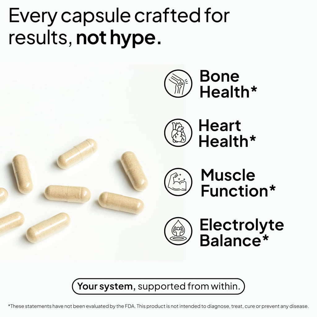 Support heart health with potassium