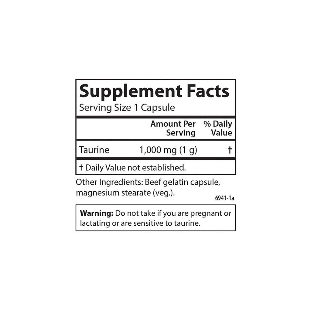 support heart health with taurine