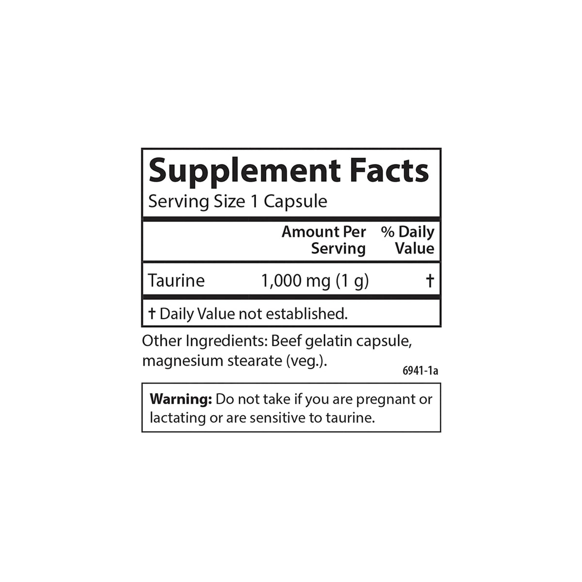 support heart health with taurine