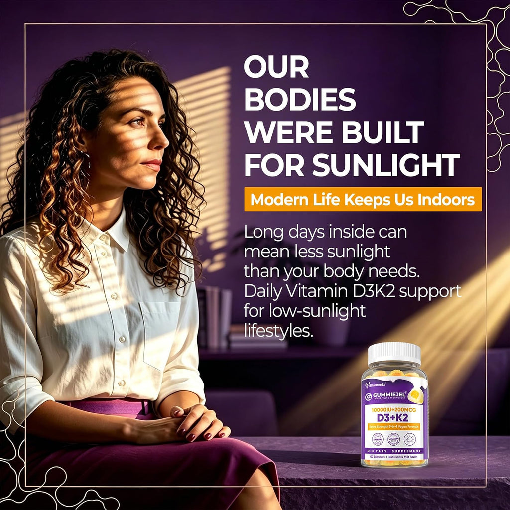 Support heart health with Vitamin D3 K2