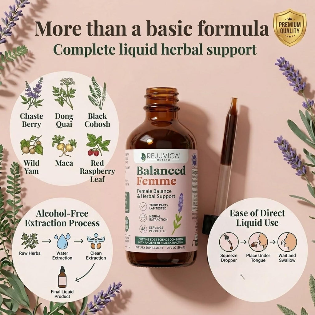 support hormonal balance Black Cohosh