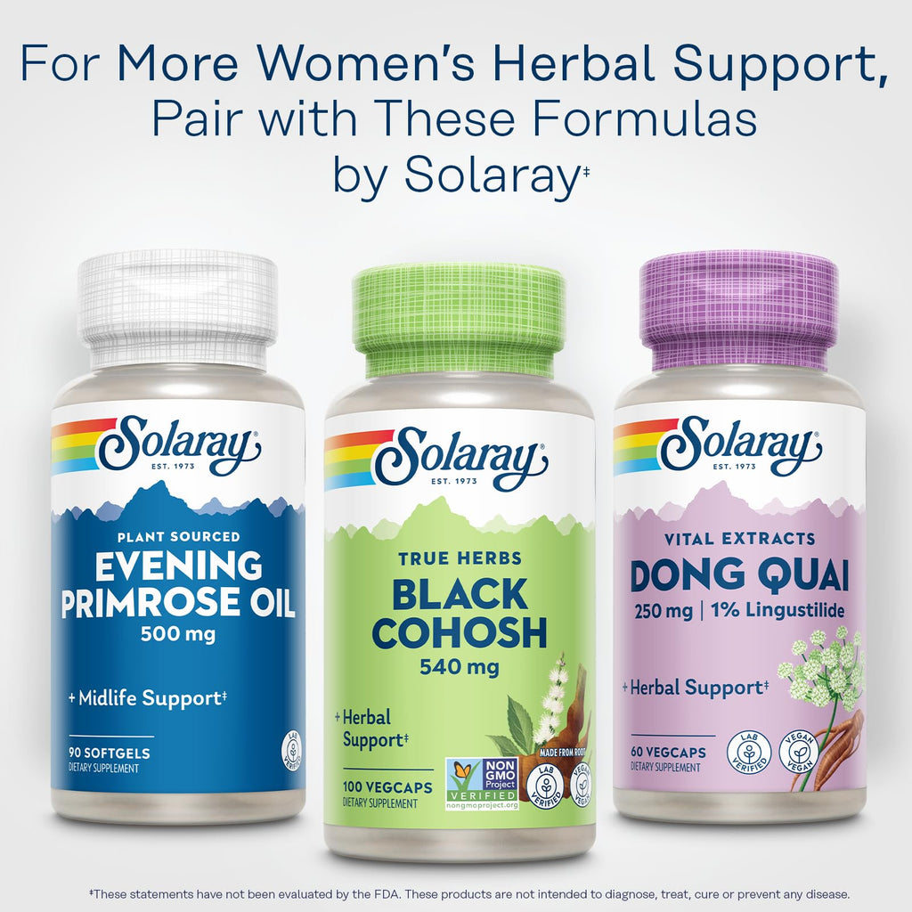 support hormonal balance Black Cohosh
