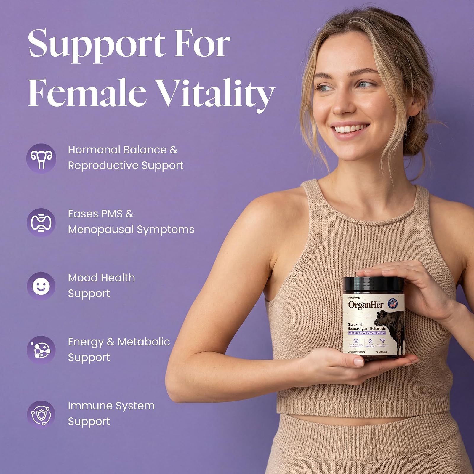Support hormonal balance with beef organs