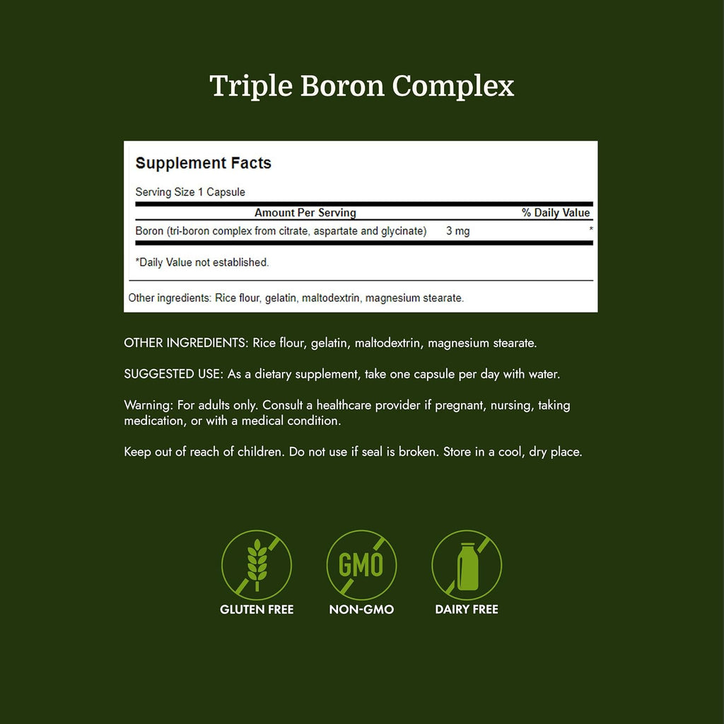 support hormonal balance with boron