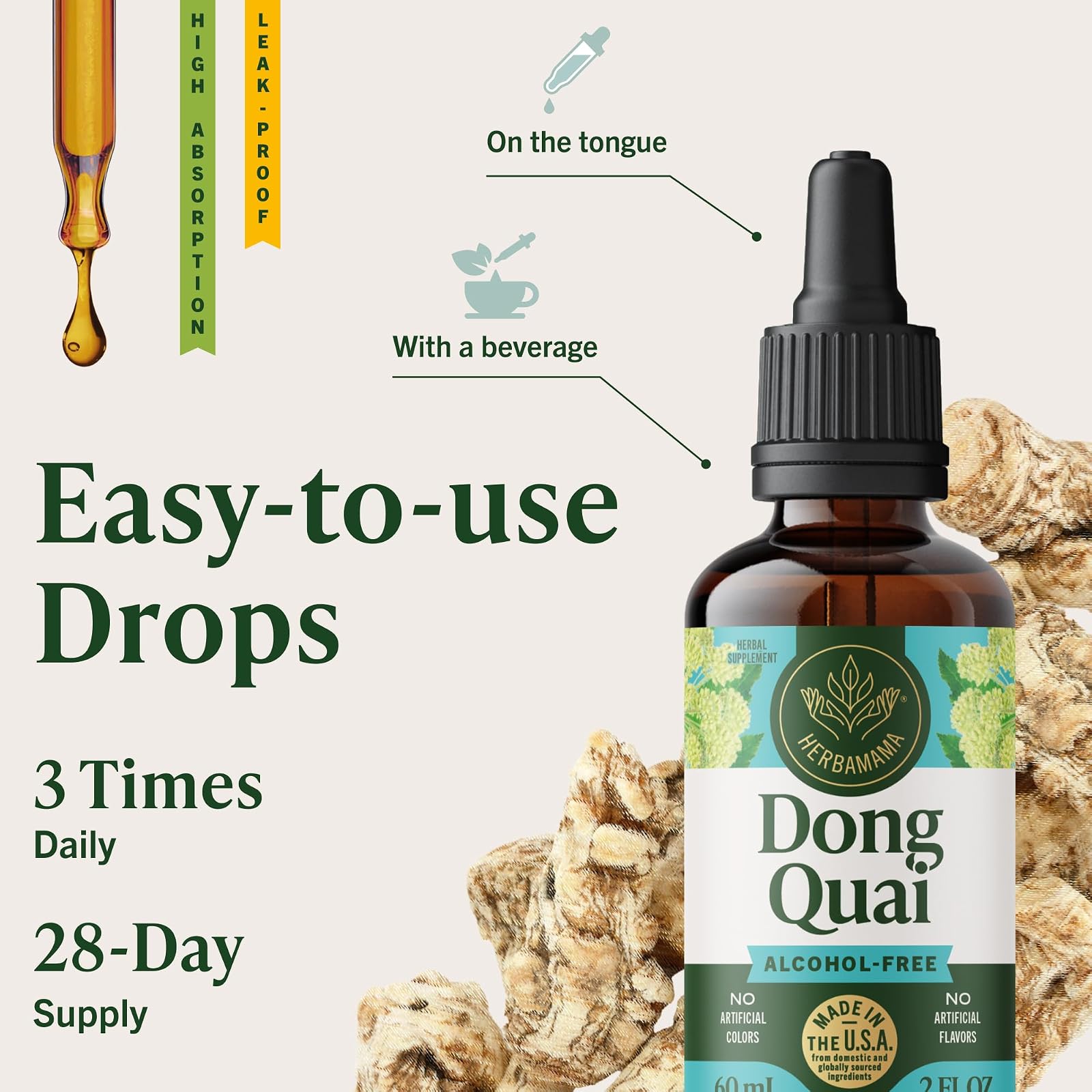 support hormonal balance with Dong Quai