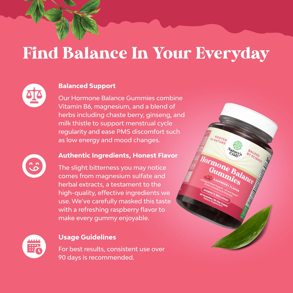 support hormonal balance with gummies