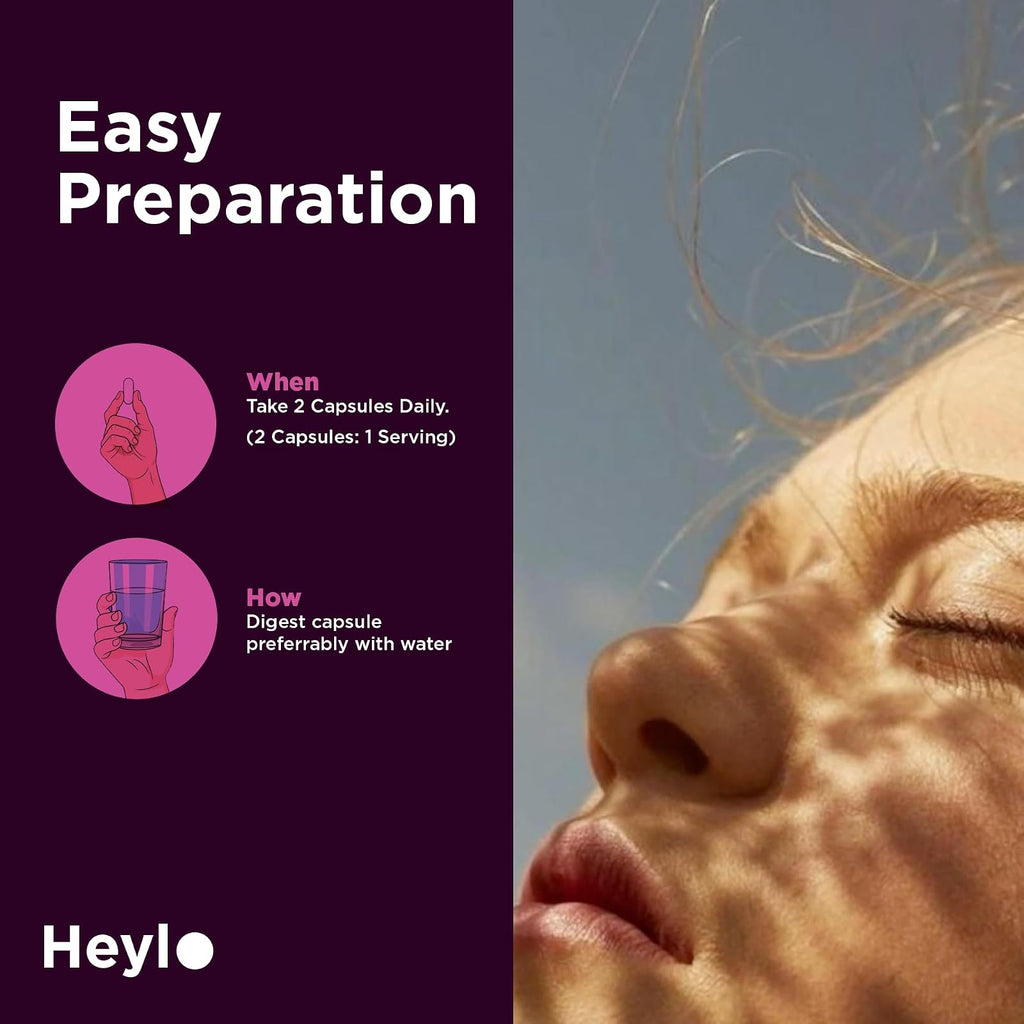 Support hormonal balance with Heylo capsules