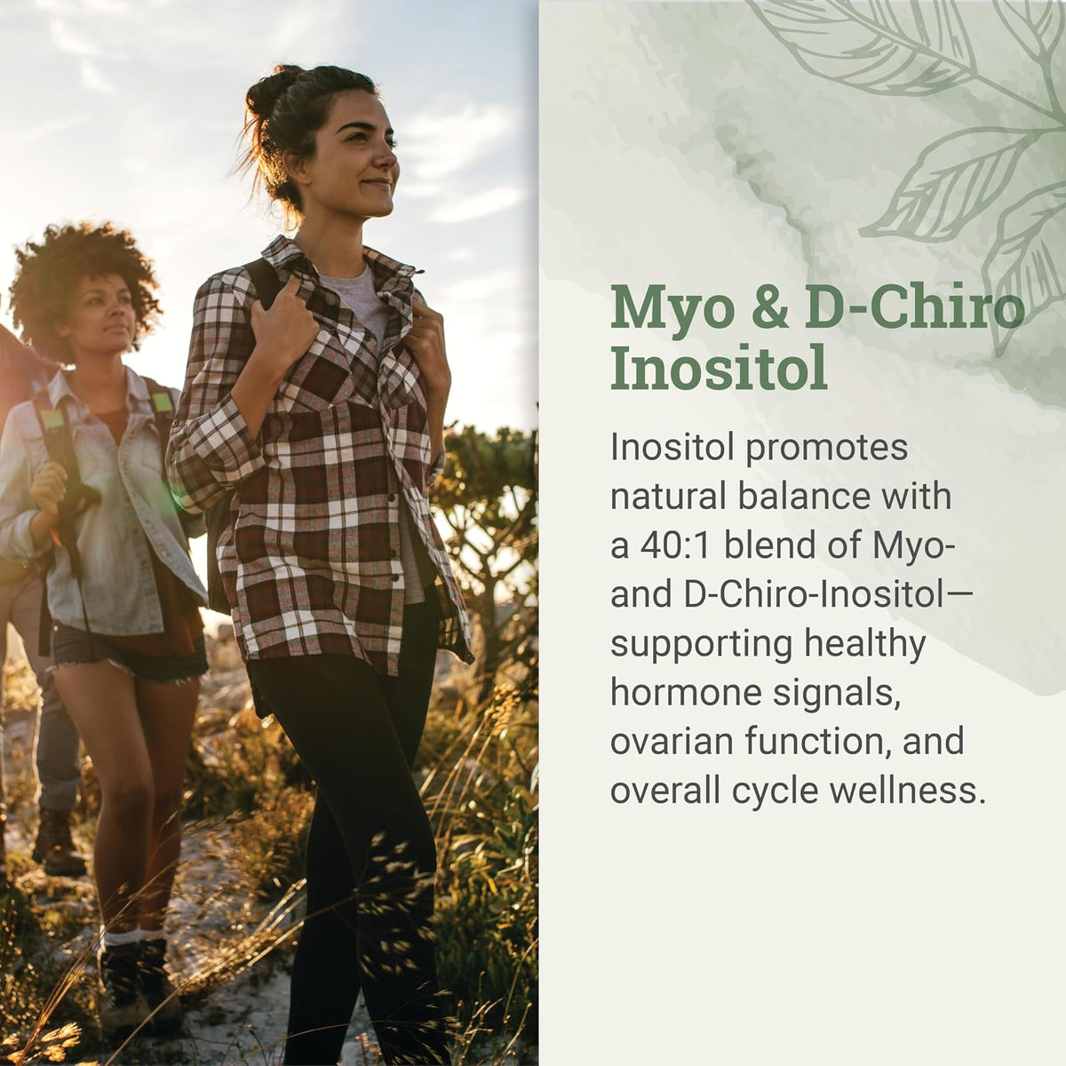 support hormonal balance with inositol