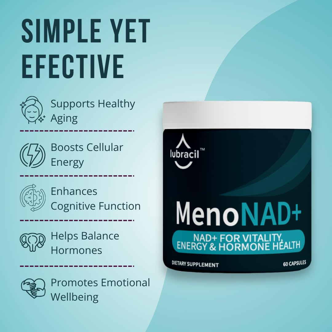 support hormonal balance with MenoNAD+