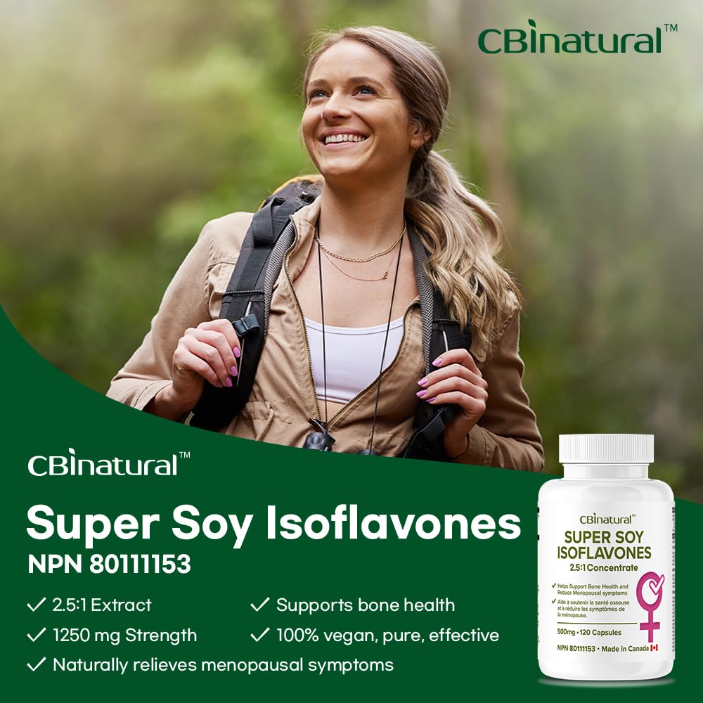 Support hormonal balance with soy