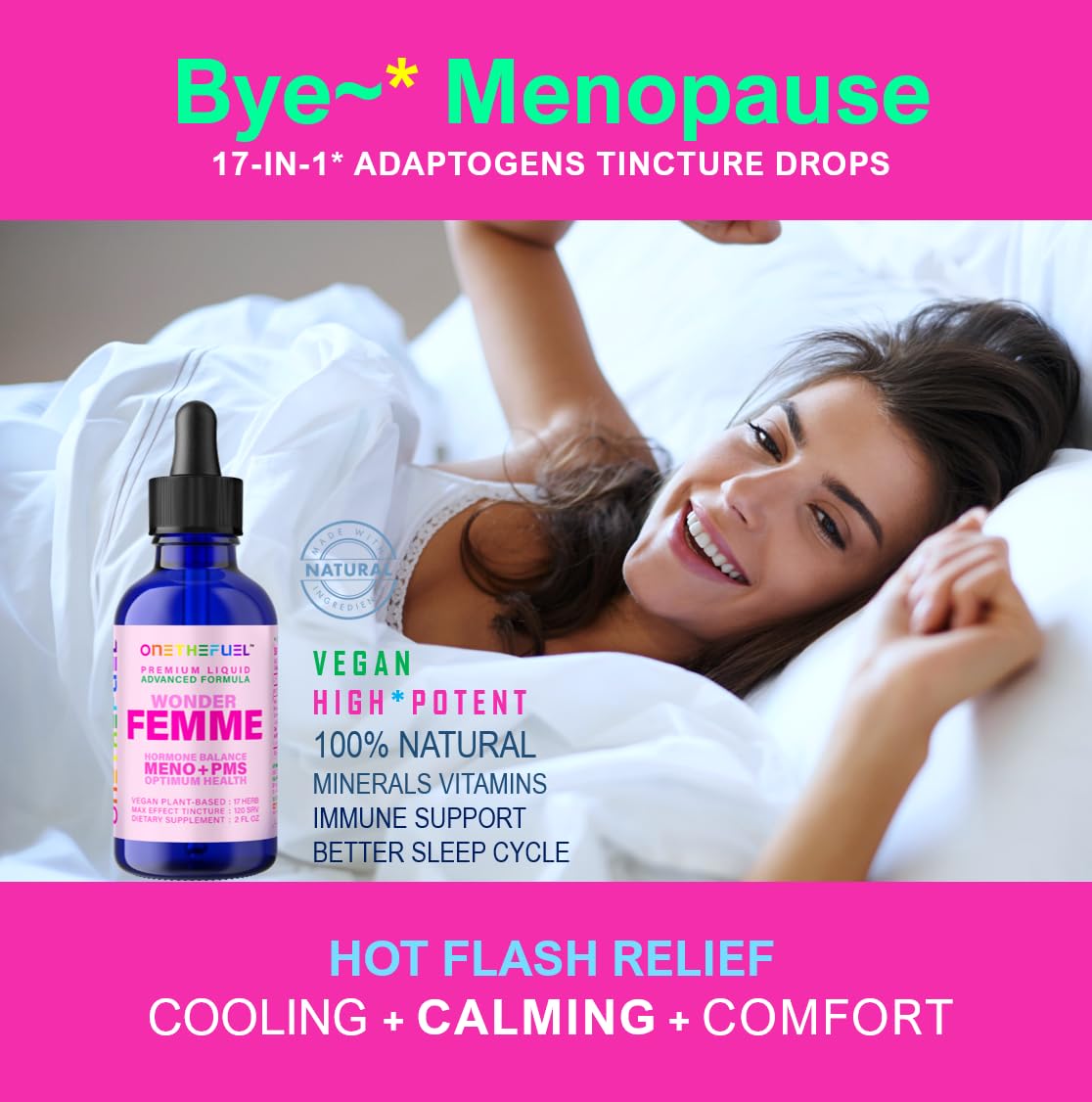 support hormonal health with Wonder Femme