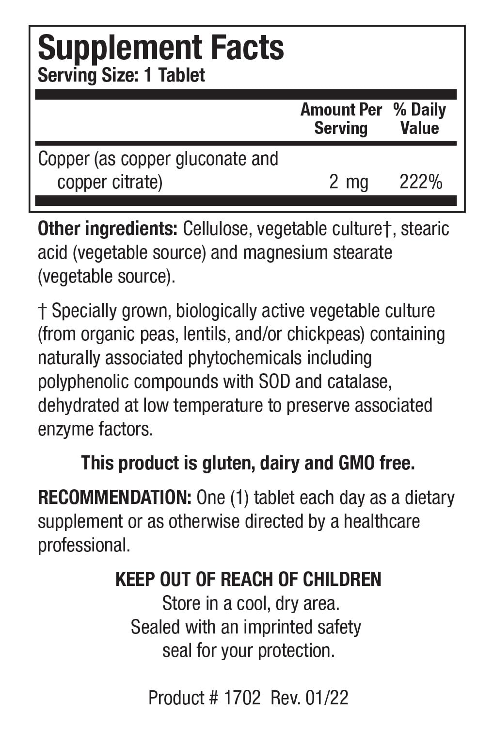 support immune function with copper