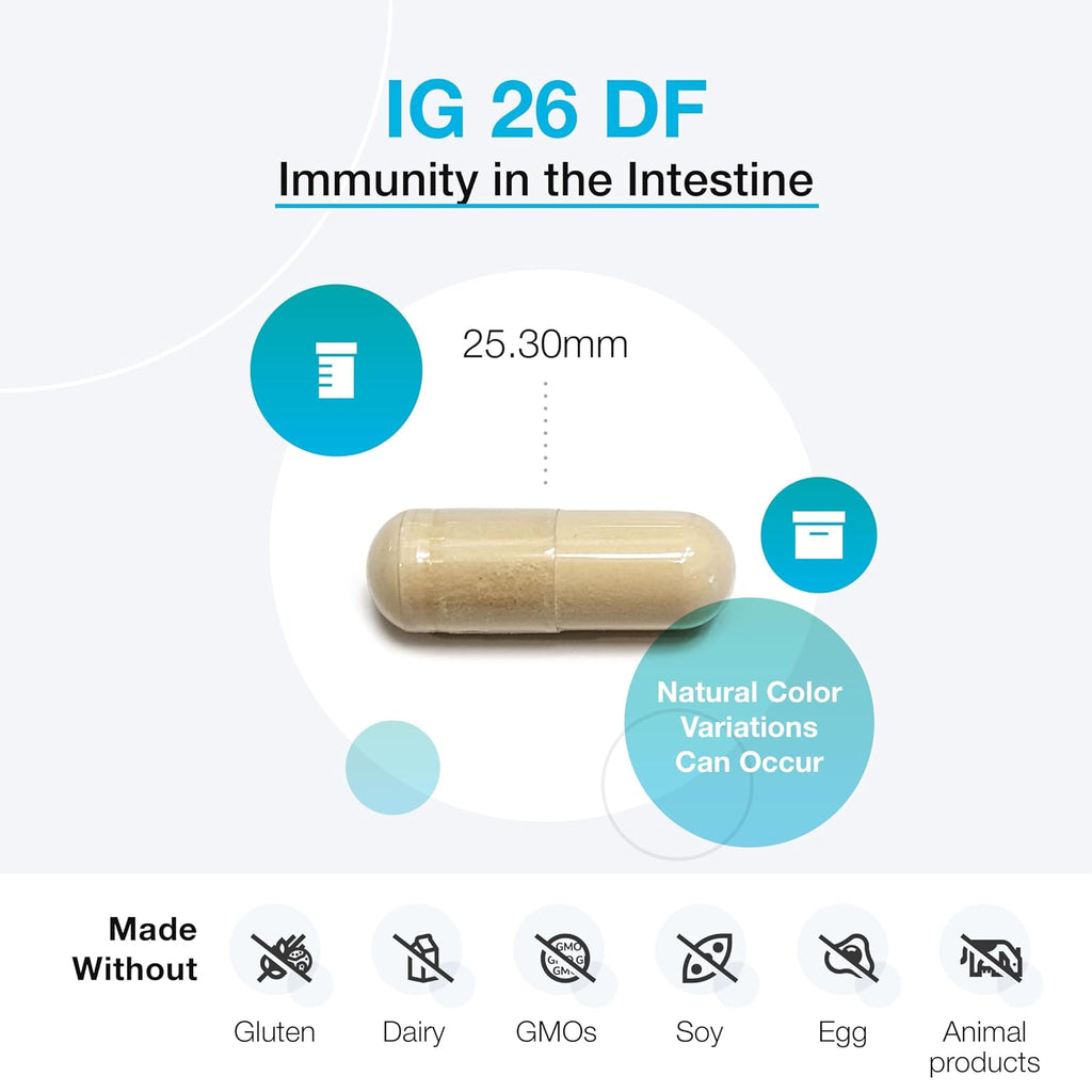 support immune function with IG 26 DF