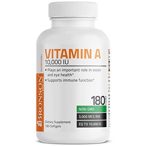 Support immune health with Bronson Vitamin A