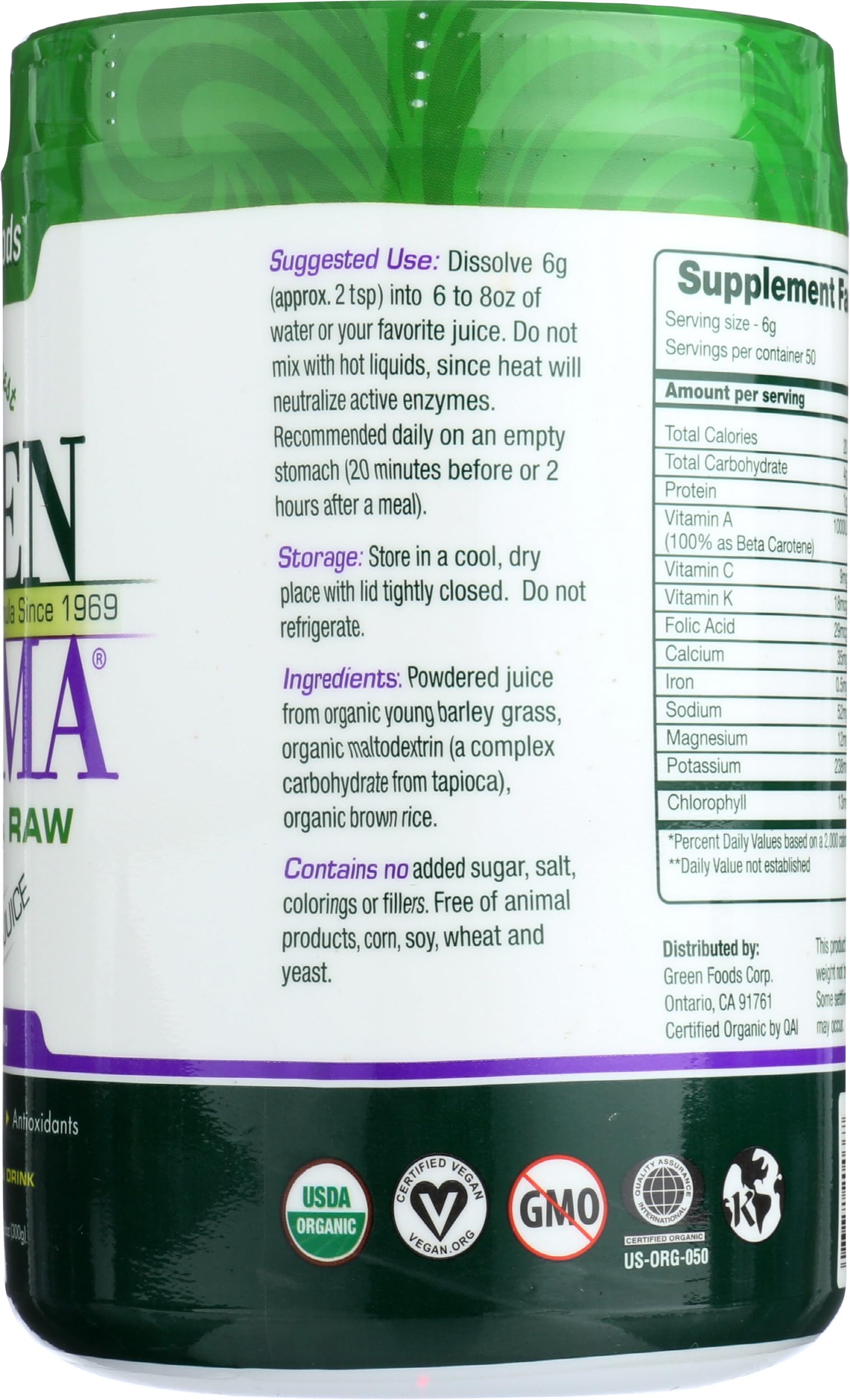 support immune health with green magma