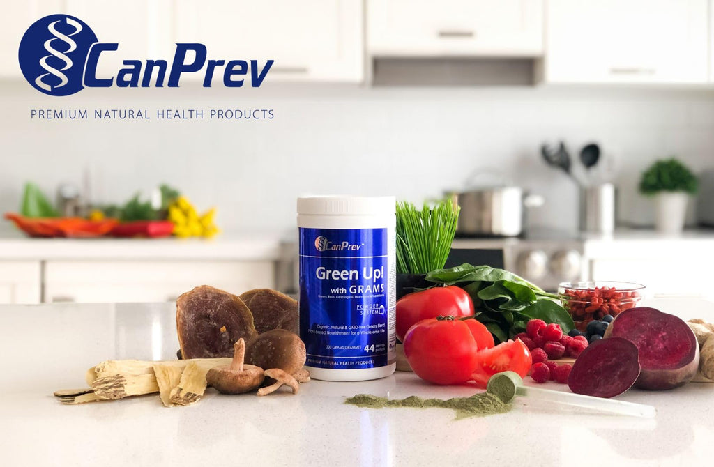 support immune health with greens powder