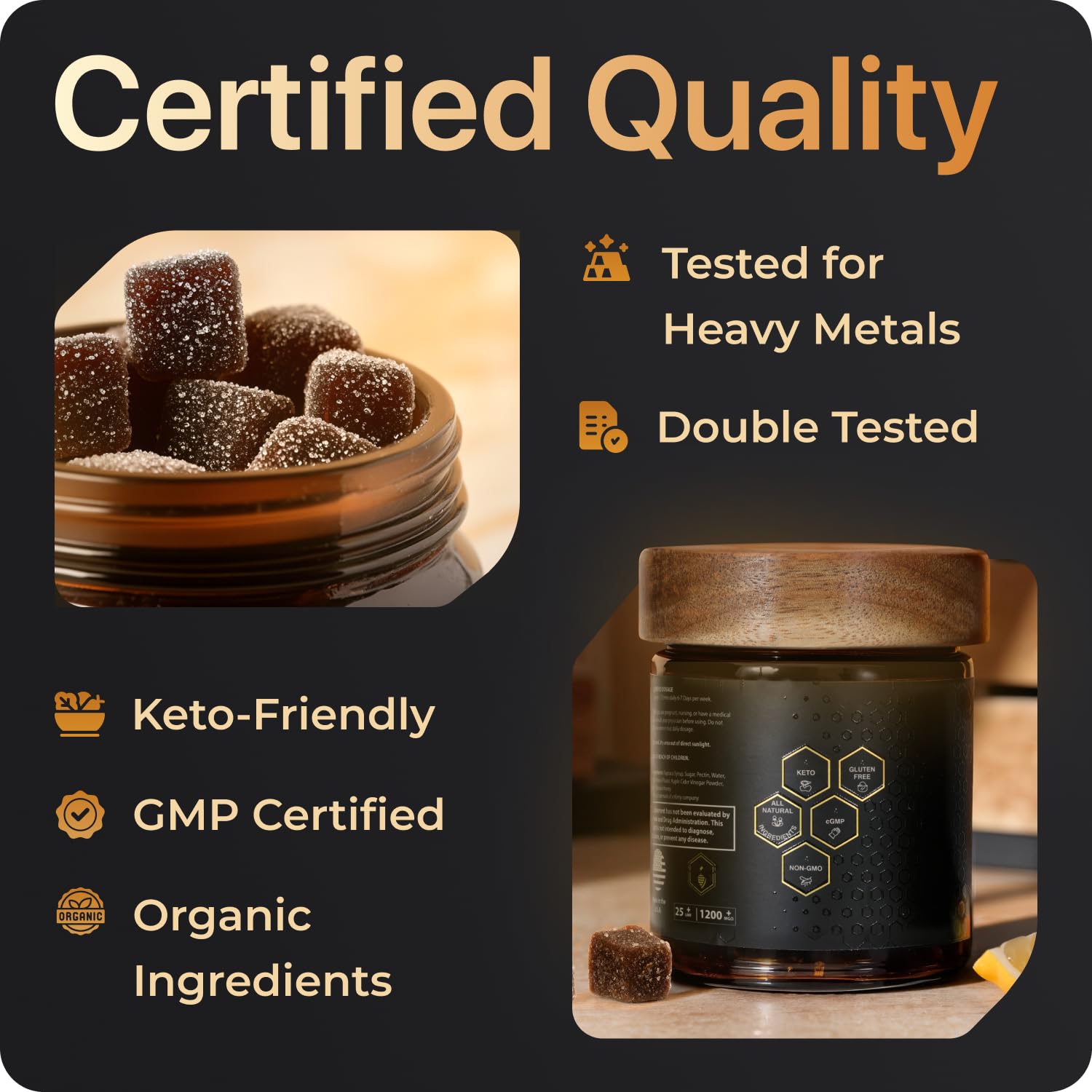 Support immune health with gummies