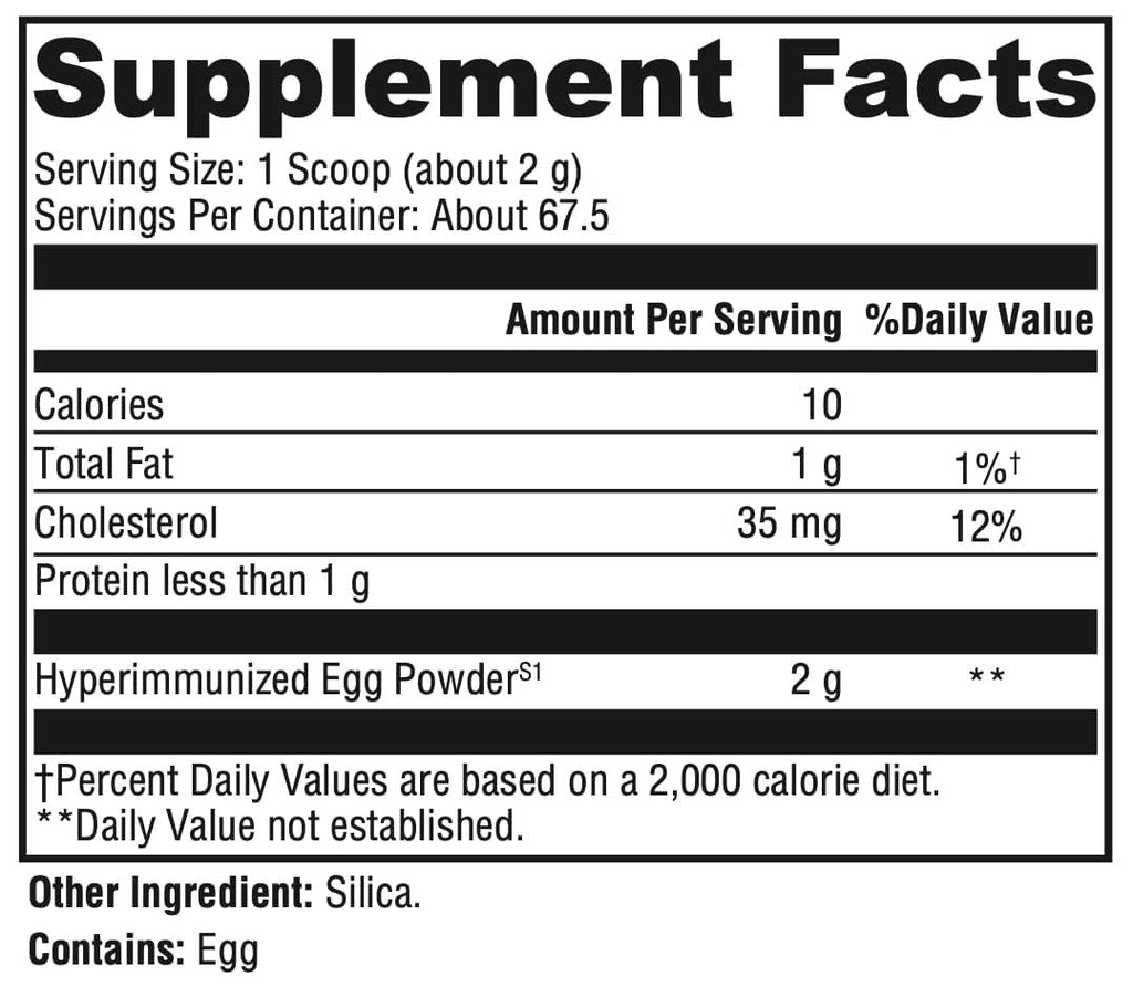 support immune health with IG 26 DF