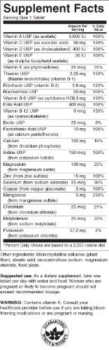 support immune health with multivitamins