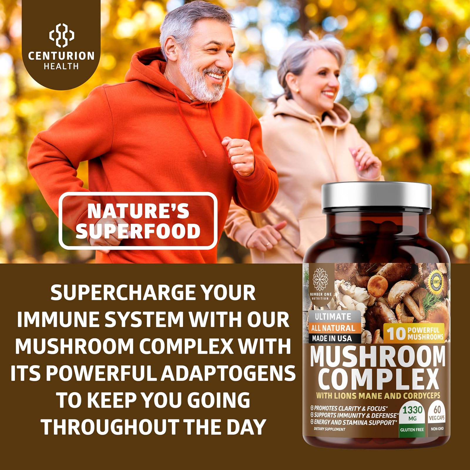 support immune health with mushrooms
