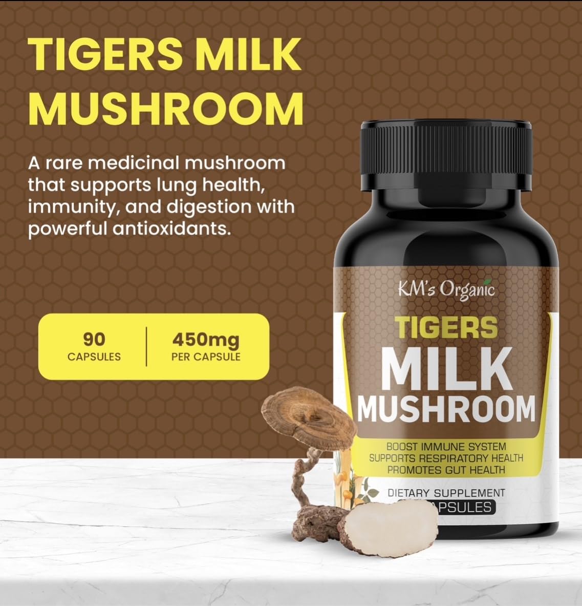 support immune health with mushrooms