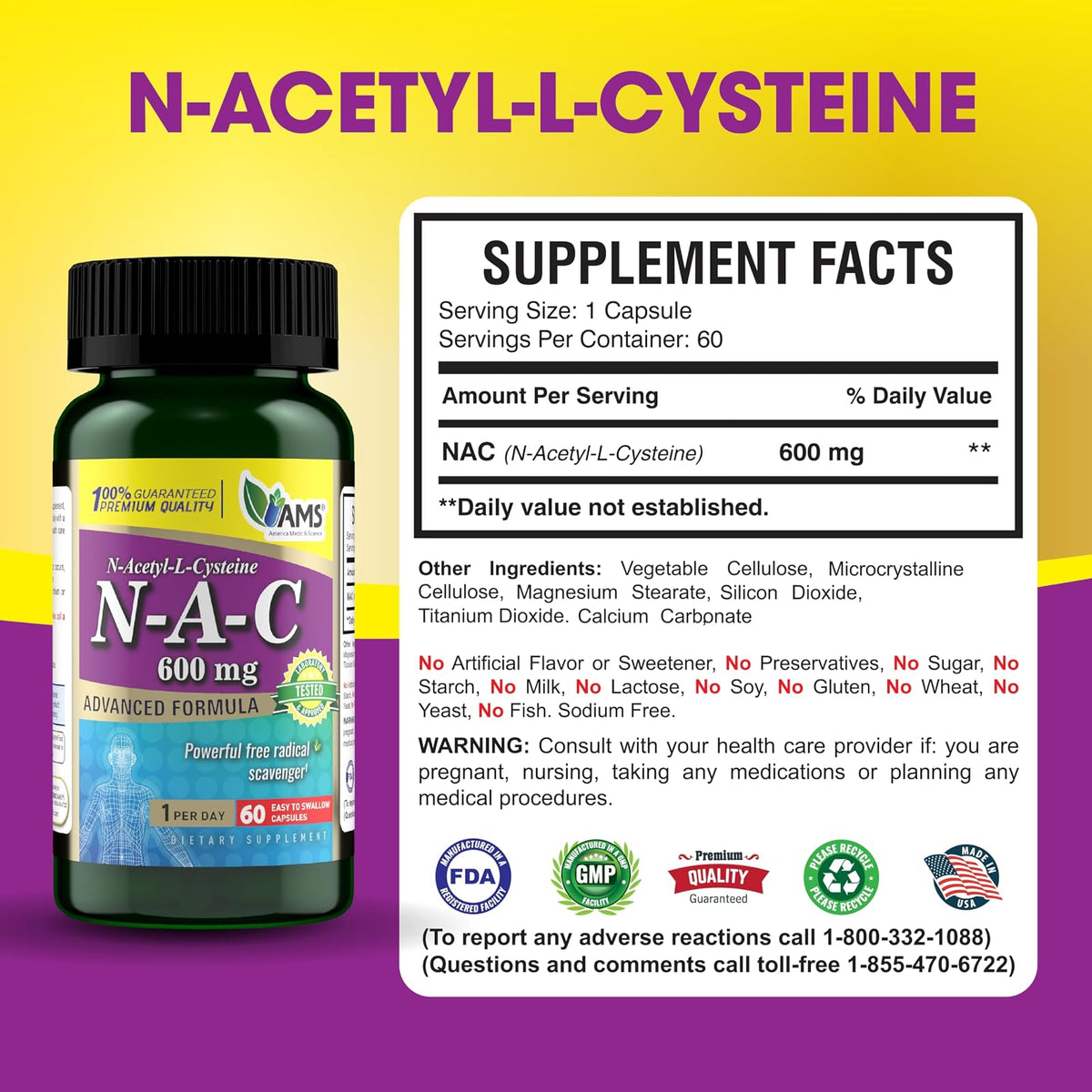 Support immune health with NAC