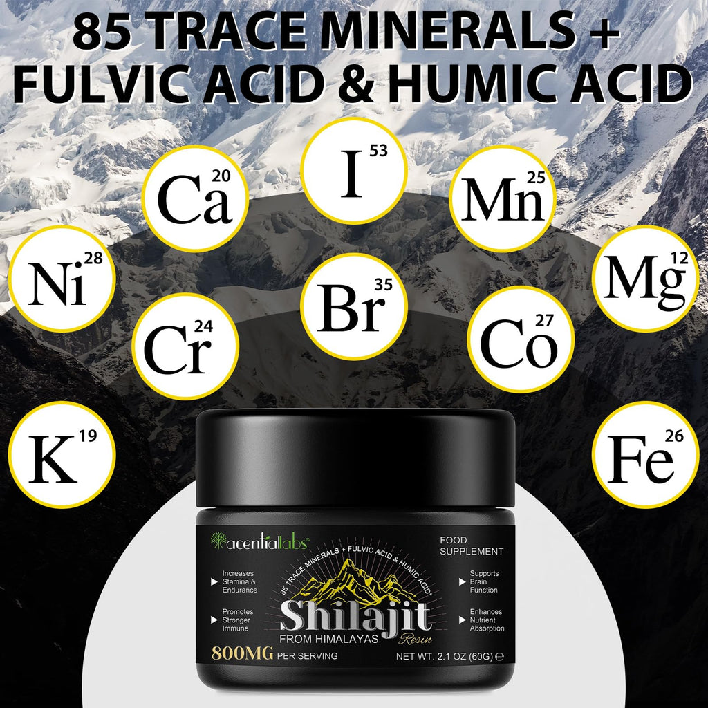 Support immune health with Shilajit