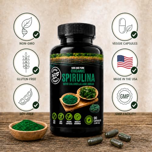 support immune health with spirulina