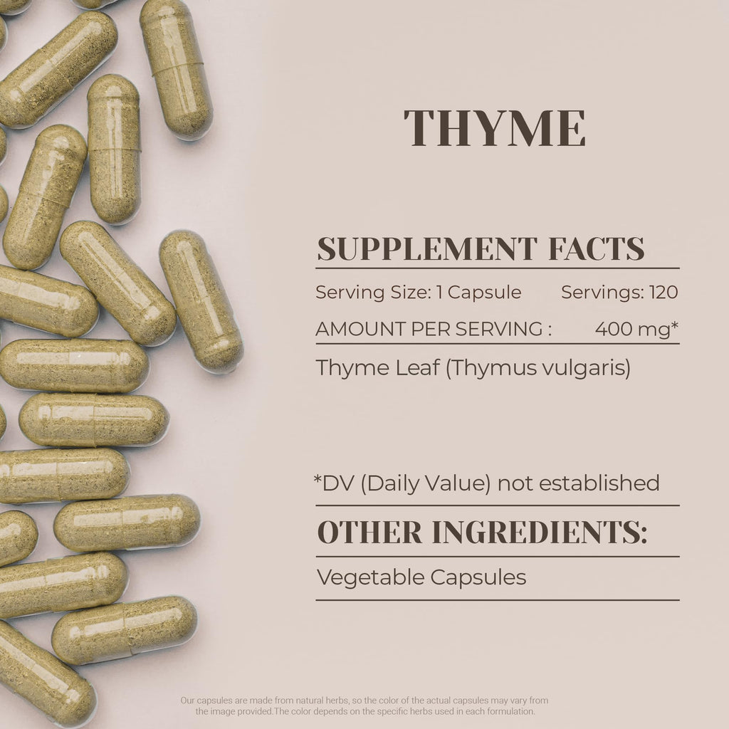 support immune health with thyme