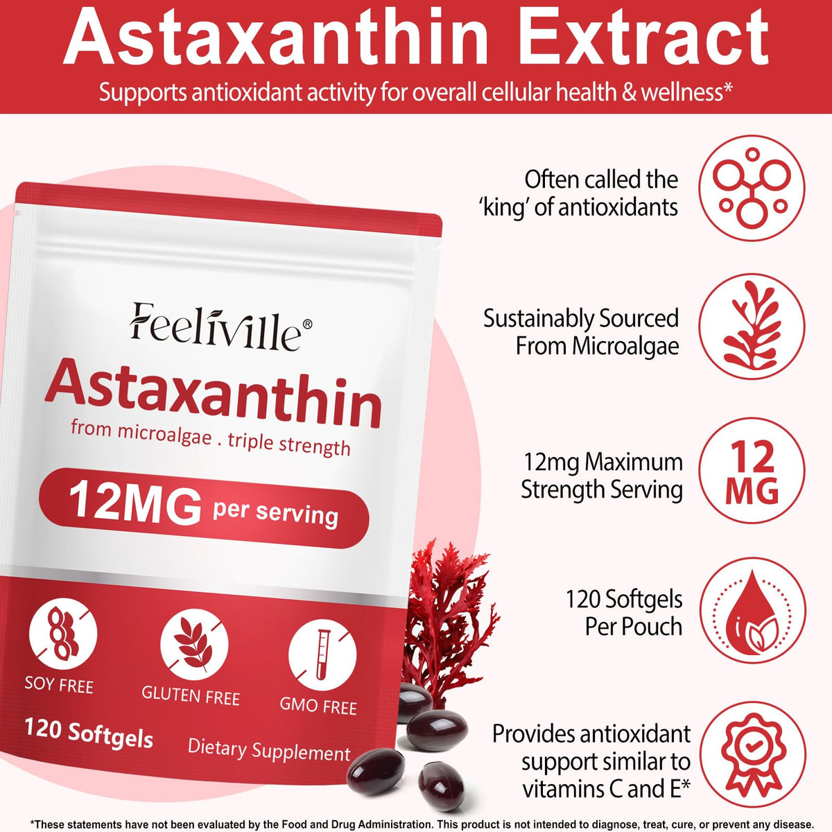 support immune system with astaxanthin