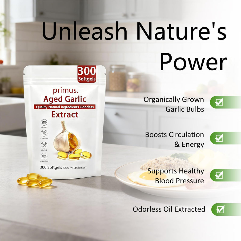 support immune system with garlic