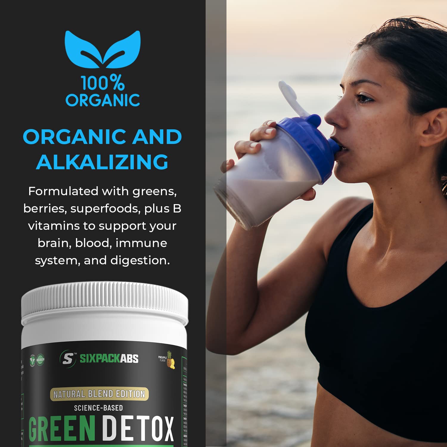 support immune system with greens