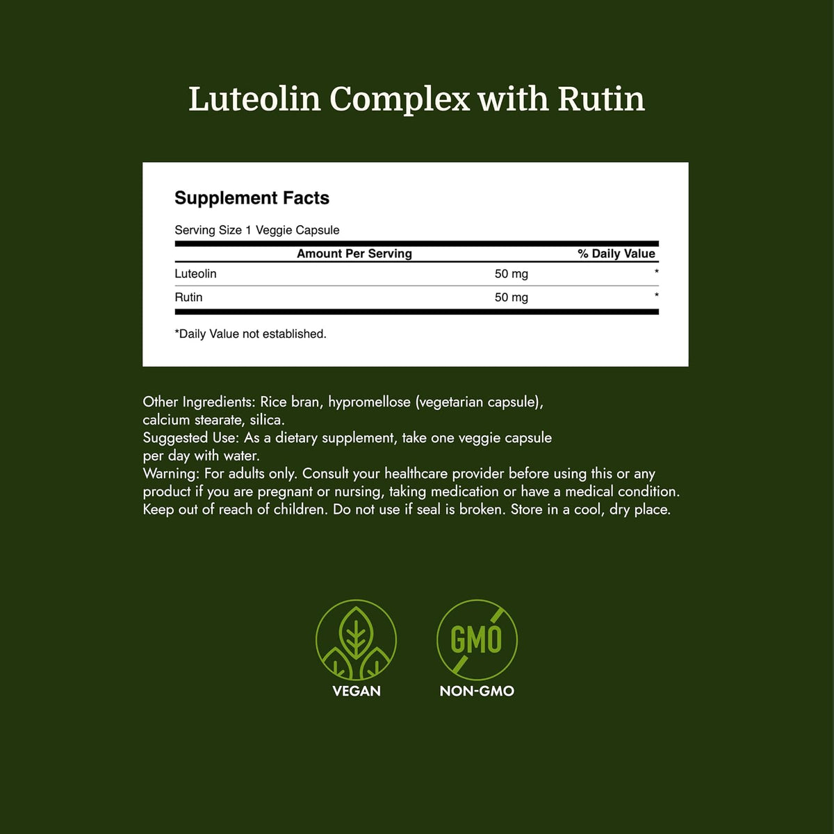 support immune system with luteolin
