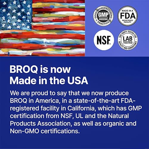 support joint health with BROQ blended vitamin & mineral supplements