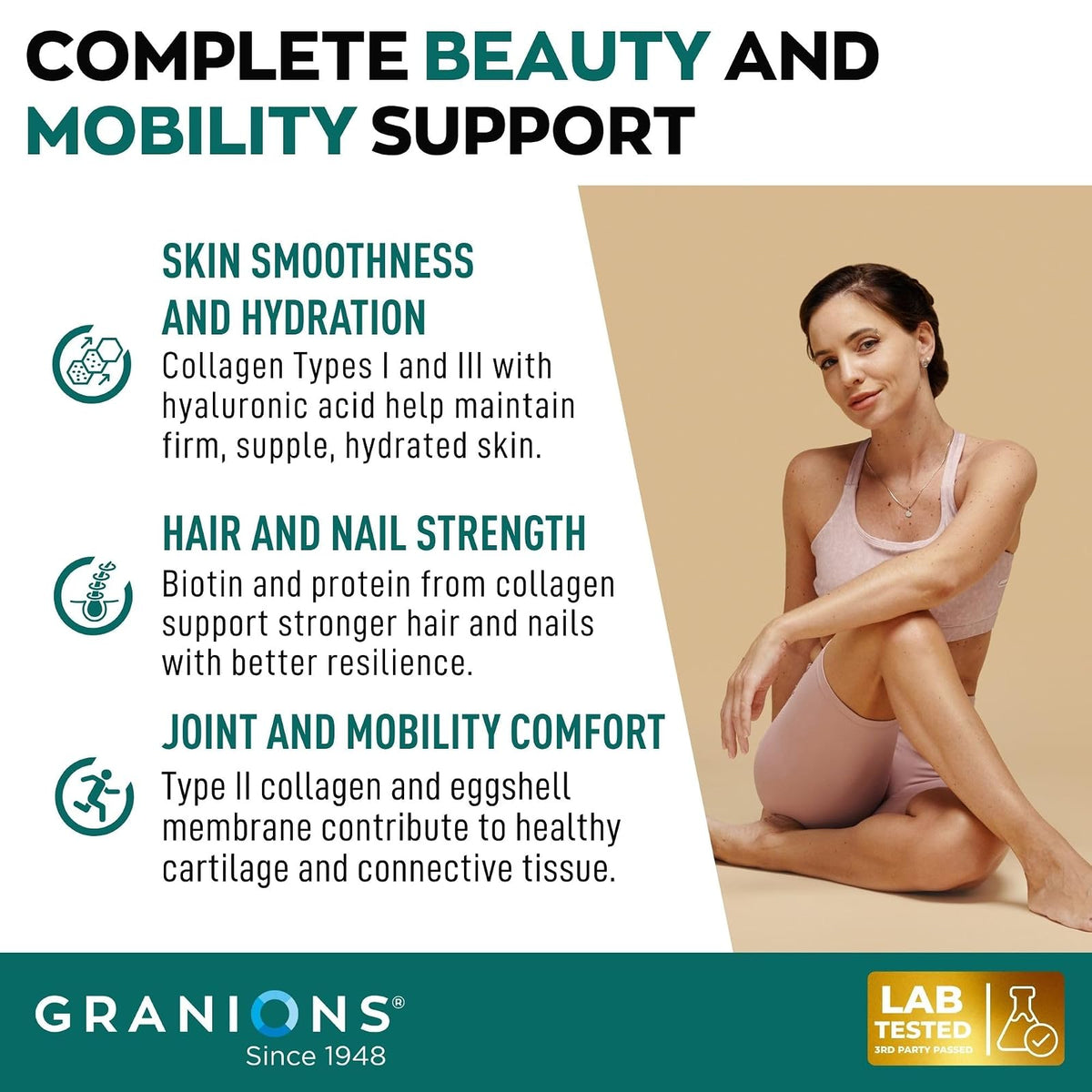 support joint health with collagen