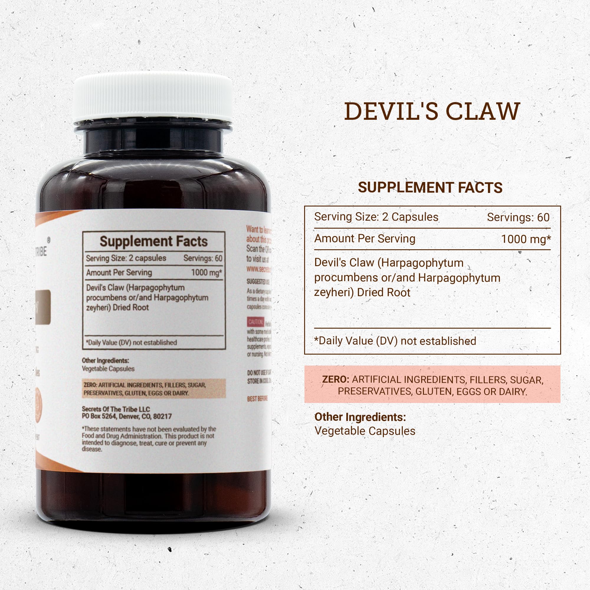 support joint health with Devil's Claw
