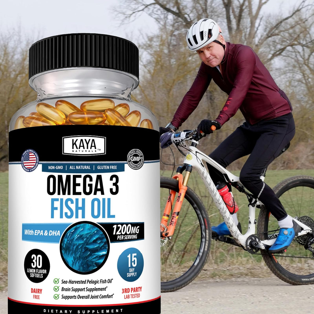 Support joint health with Omega 3