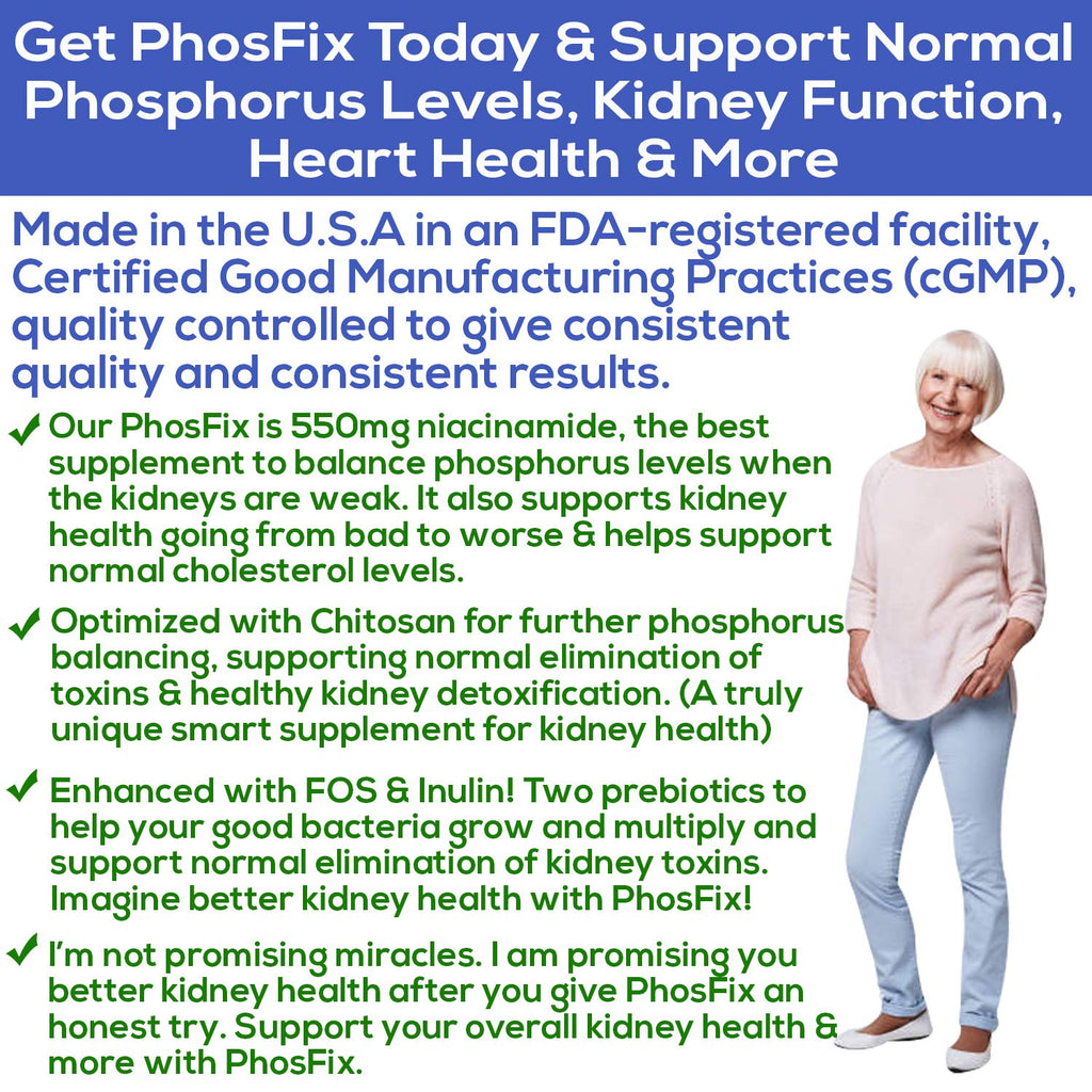 Support kidney health with PhosFix