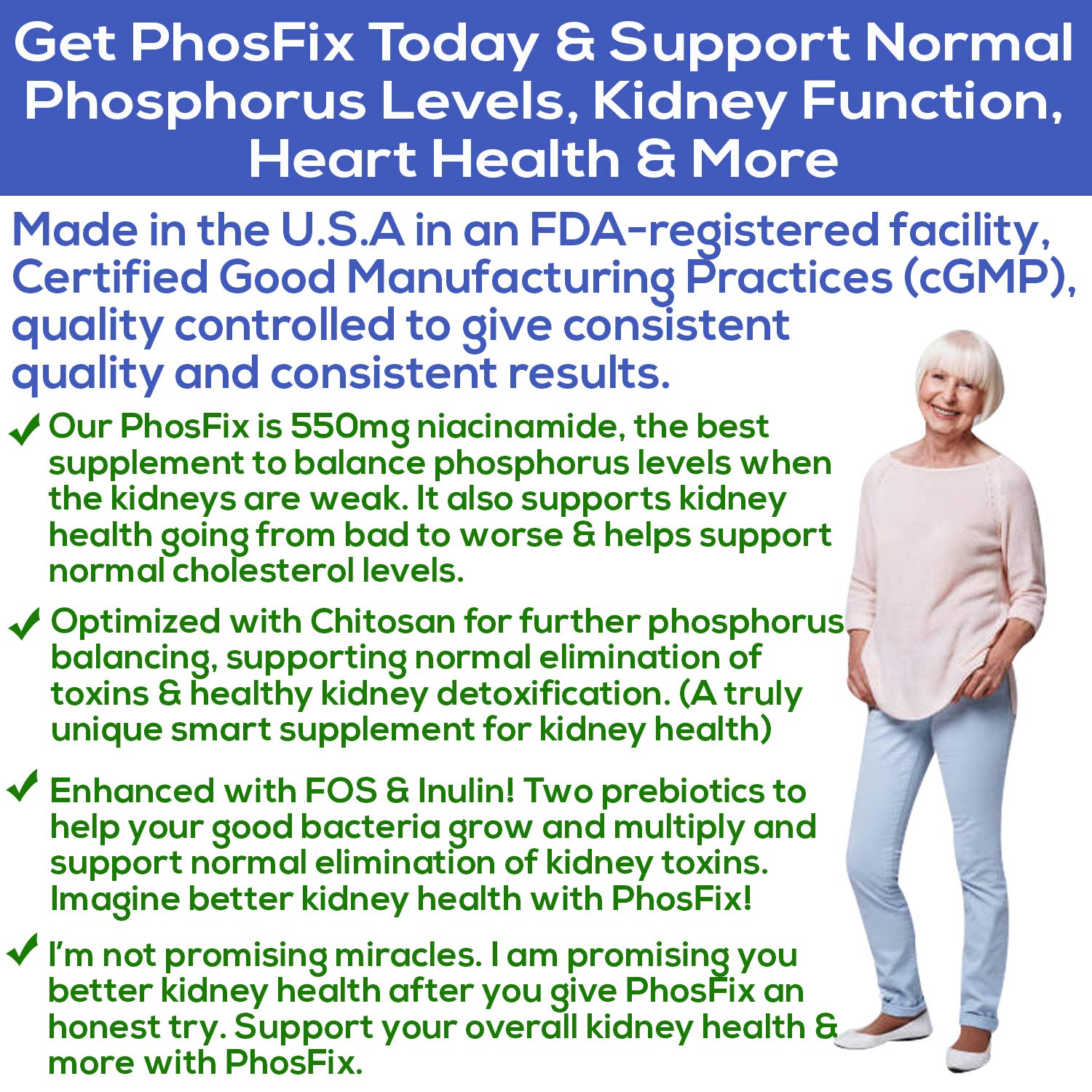 Support kidney health with PhosFix