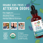 support kids attention with vitamins