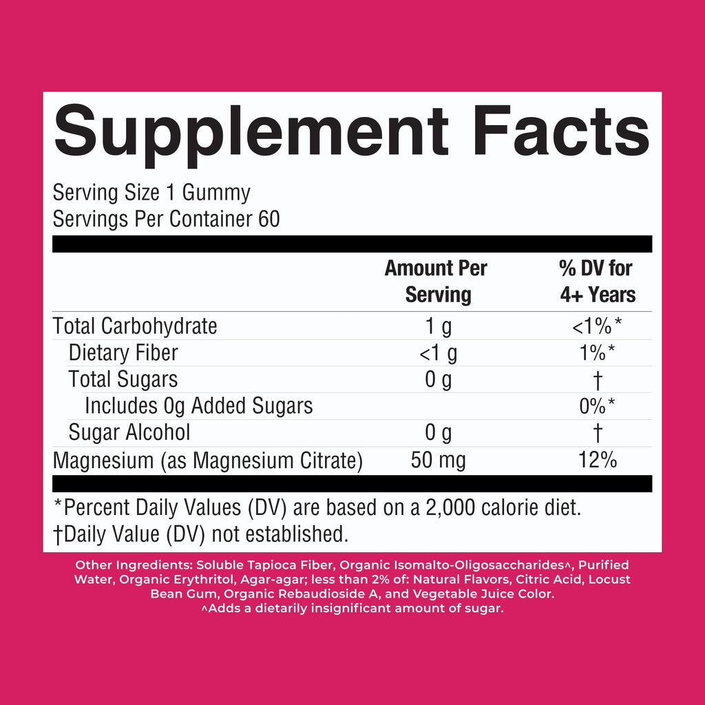 support kids' growth with magnesium