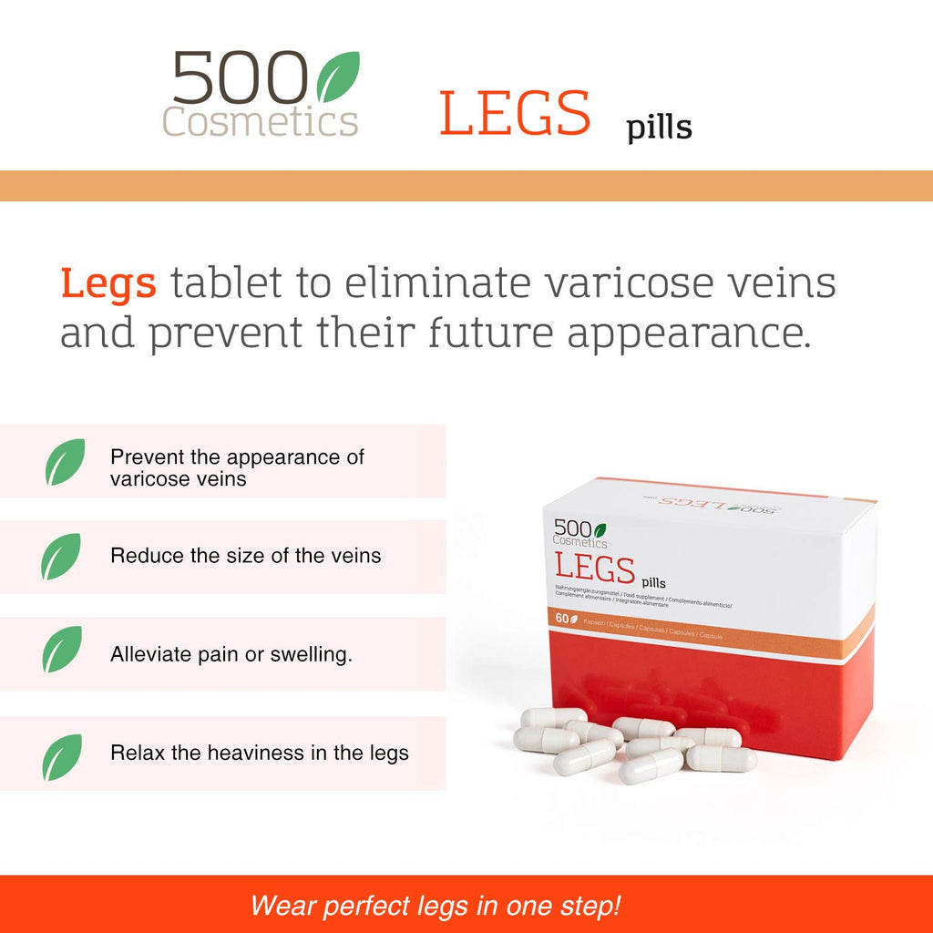 support leg comfort with natural capsules