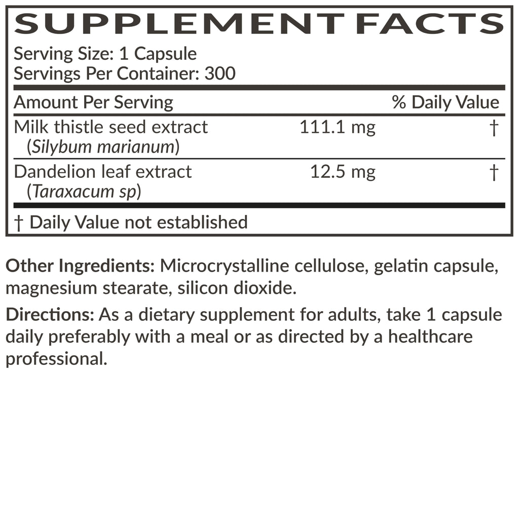 support liver detox with silymarin